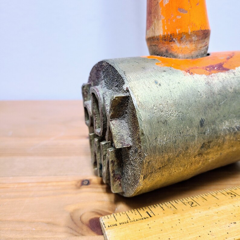 Vintage Logging Hammer, Brass Log Marking Tool Sledge Hammer, BC ...