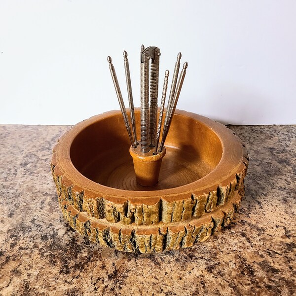 Wooden Nut Bowl - Etsy