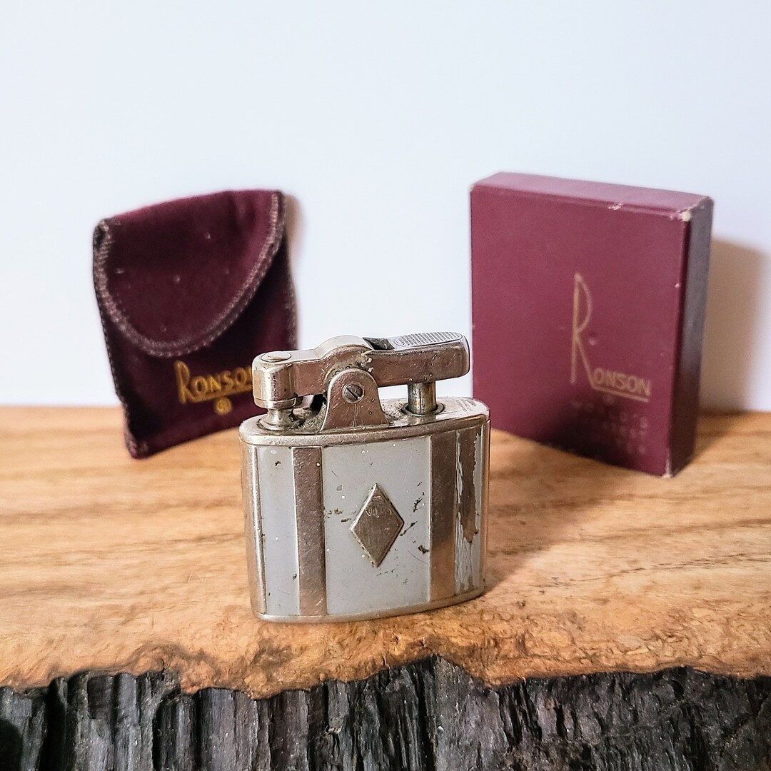 1920s Ronson Art Metal Works 'de-light' Lighter, Patented June 17 1928 ...
