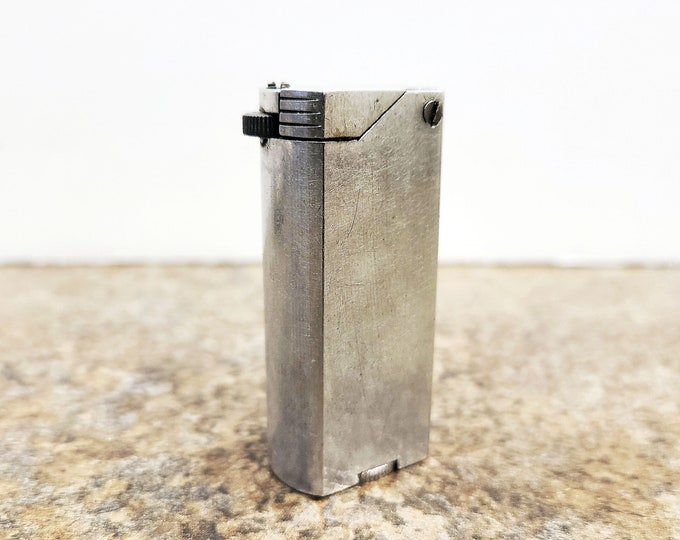 1940s WW2 Aluminum Block Lighter, De-luxe Made in Canada, Working - Etsy