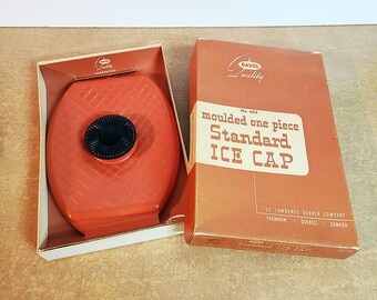 Vintage Davol Ice Cap Bag W/ Box Rubber Moulded #402 Medical Device - Etsy