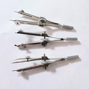 Vintage Staedtler Drafting Drawing Set, Staedtler Tradition Model 21210 ...