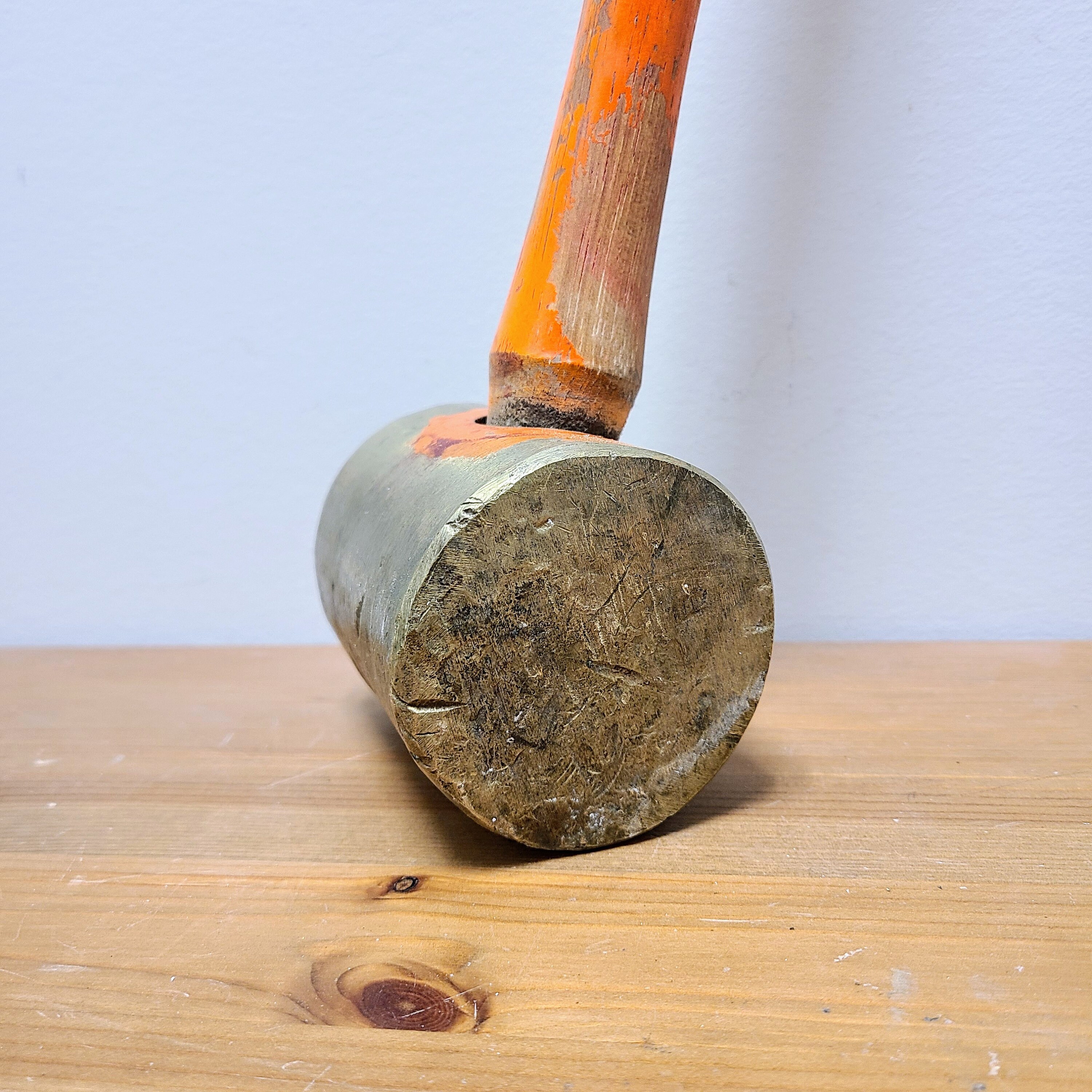 Vintage Logging Hammer, Brass Log Marking Tool Sledge Hammer, BC ...