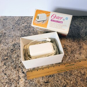 1960s Oster Massagett, Model 237, Personal Electric Massager, With ...