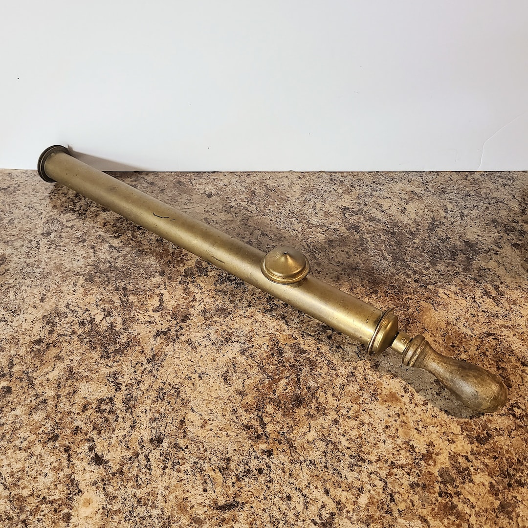 Vintage Brass Garden Sprayer, Pesticide Sprayer, 23 Inches Long, Made ...