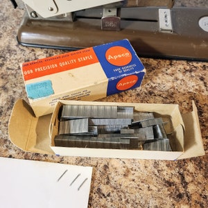 Vintage Apsco Stapler Model C Type A9, Heavy Duty Stapler, Made in ...