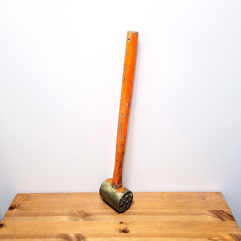 Vintage Logging Hammer, Brass Log Marking Tool Sledge Hammer, BC ...