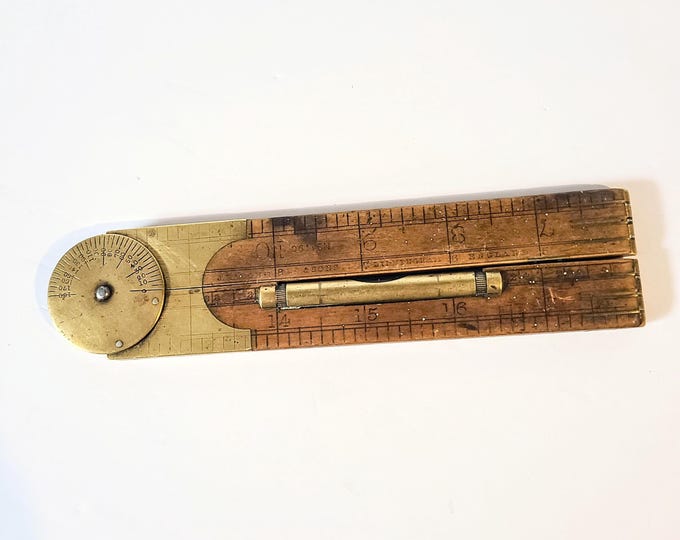 Antique Brass Abney Level, Clinometer Surveyor's Tool, Tycos Short ...