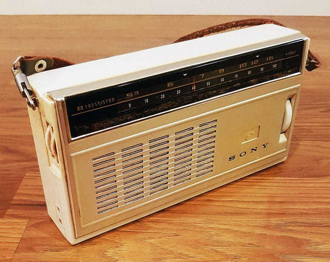 1964 SONY TR-818 Transistor Radio, in Working Condition - Etsy