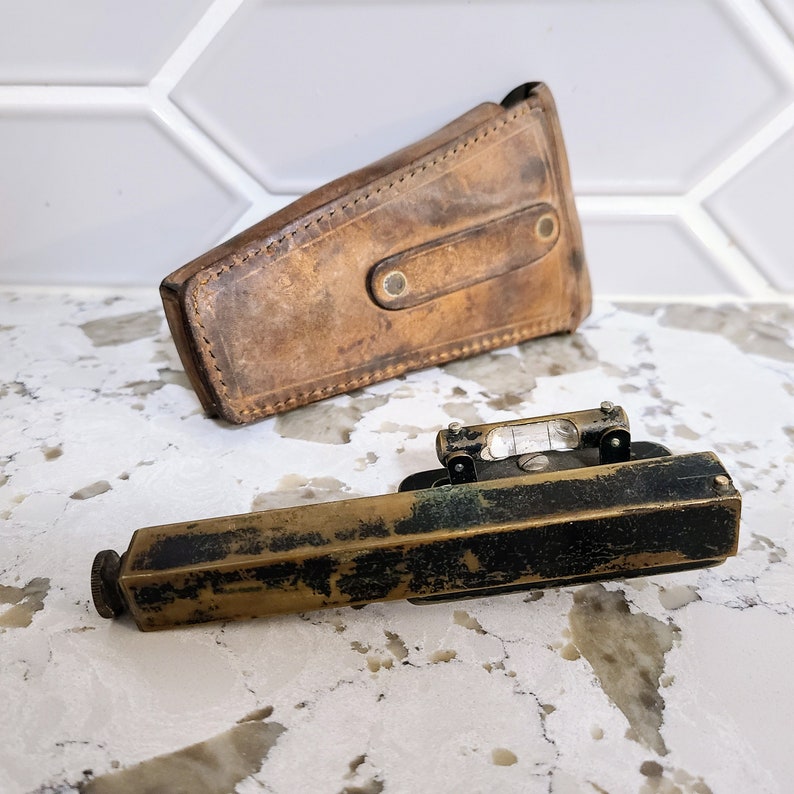 Antique Brass Abney Level Clinometer Surveyor's Tool - Etsy