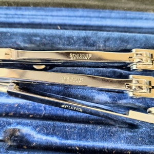 Vintage Staedtler Drafting Drawing Set, Staedtler Tradition Model 21210 ...