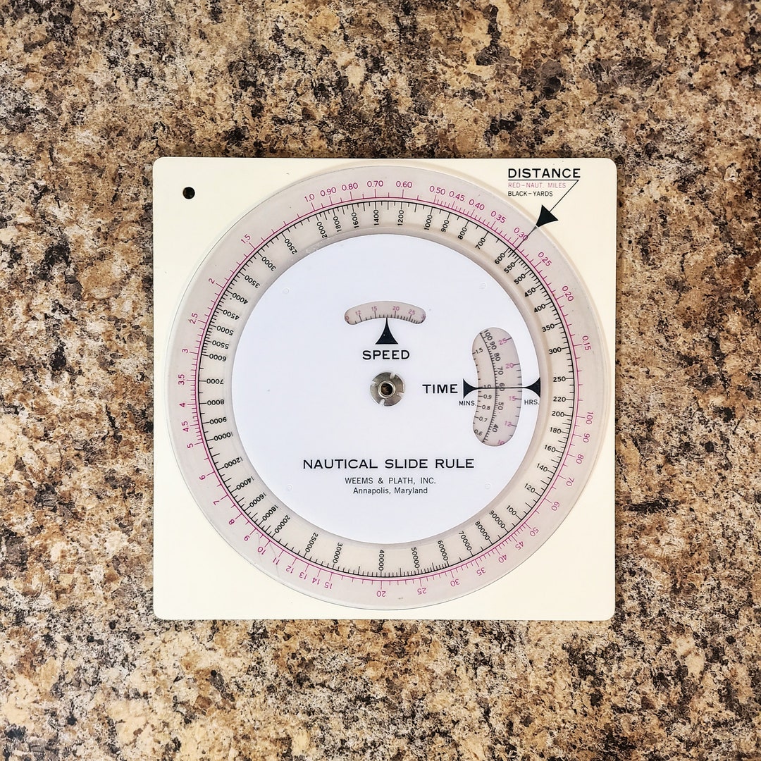 Vintage Weems & Plath Nautical Slide Rule, Circa 1960, Made in USA - Etsy