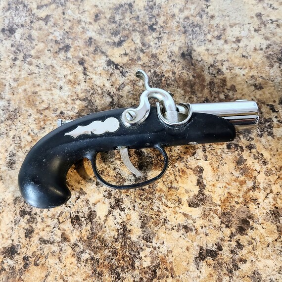 1960s Derringer Flintlock Lighter Solid Metal Petrol Lighter - Etsy