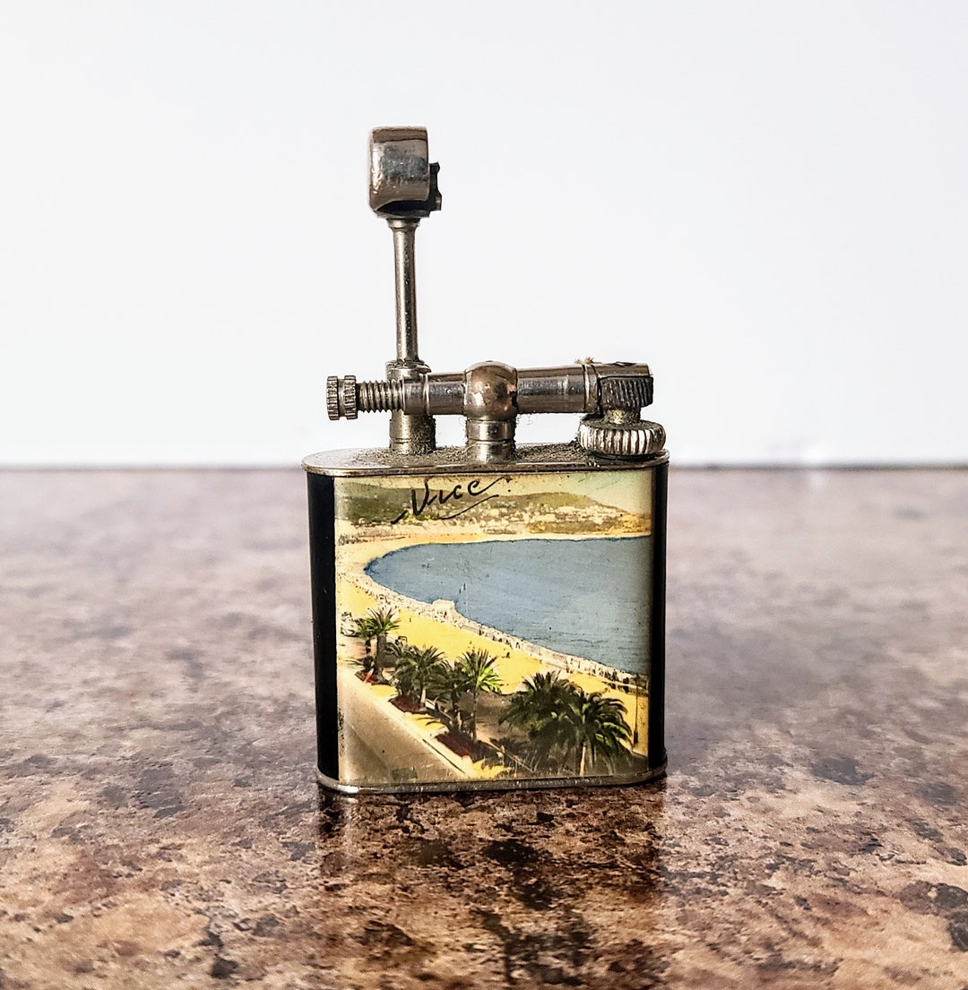 1920s Azur Monaco Lighter, Lift Arm Lighter, Made in Monaco, 'nice ...