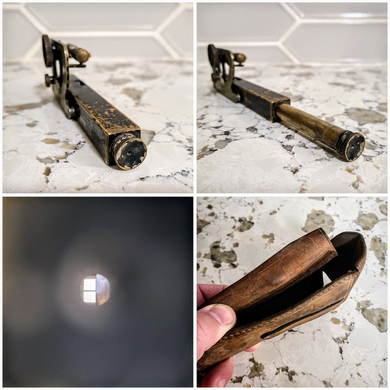 Antique Brass Abney Level Clinometer Surveyor's Tool - Etsy