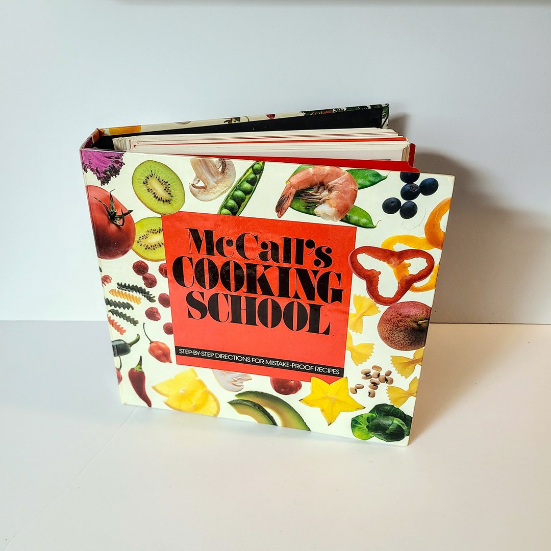 1993 Mccall's Cooking School Cookbook, Hardcover, Step by Step ...
