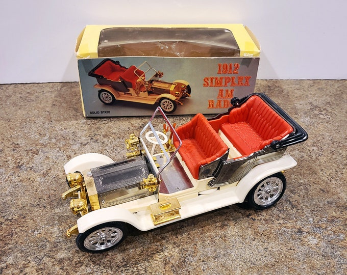 Vintage '1912' Simplex AM Radio, Car-shaped Radio, Working, New in ...