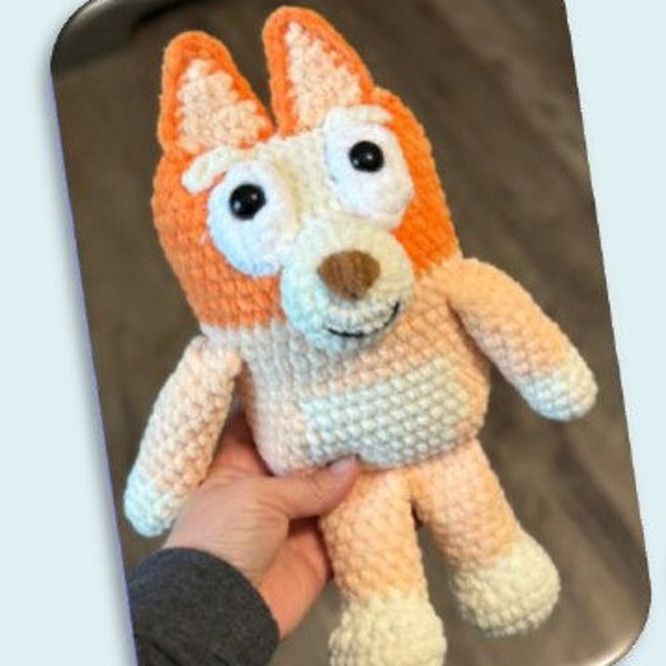 Bluey Crochet Pattern - Etsy