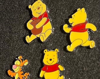 Winnie the Pooh and Friends Enamel Pins. - Etsy