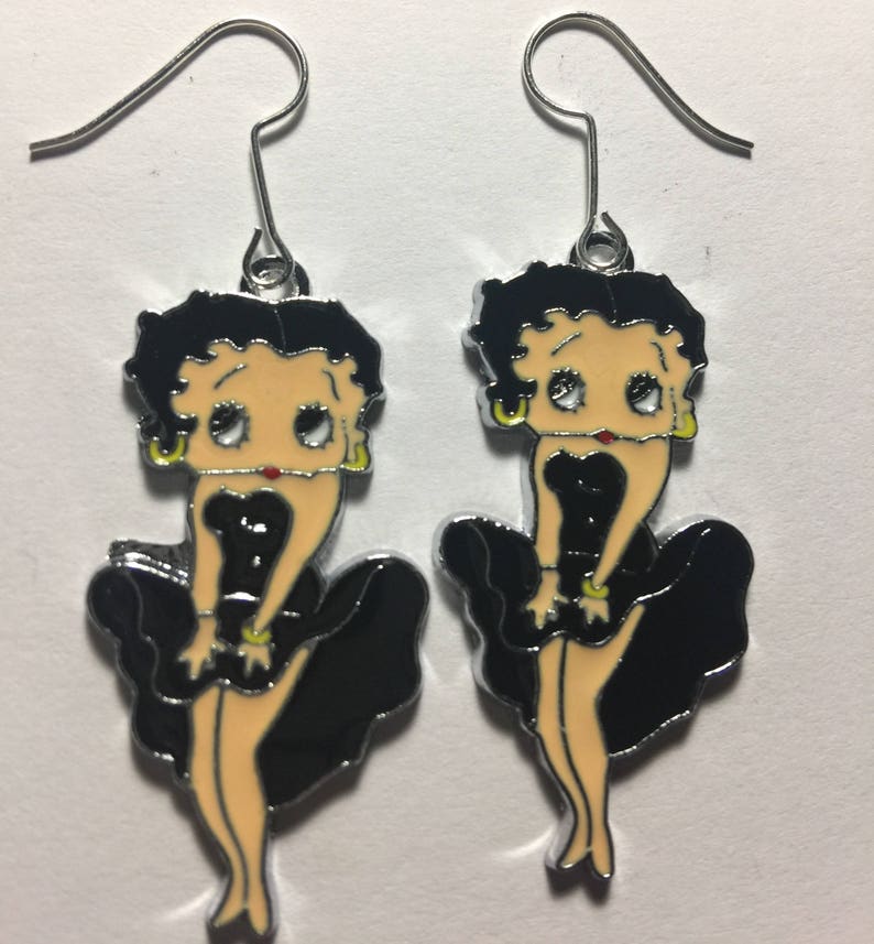 Cartoon Character Earrings - Etsy