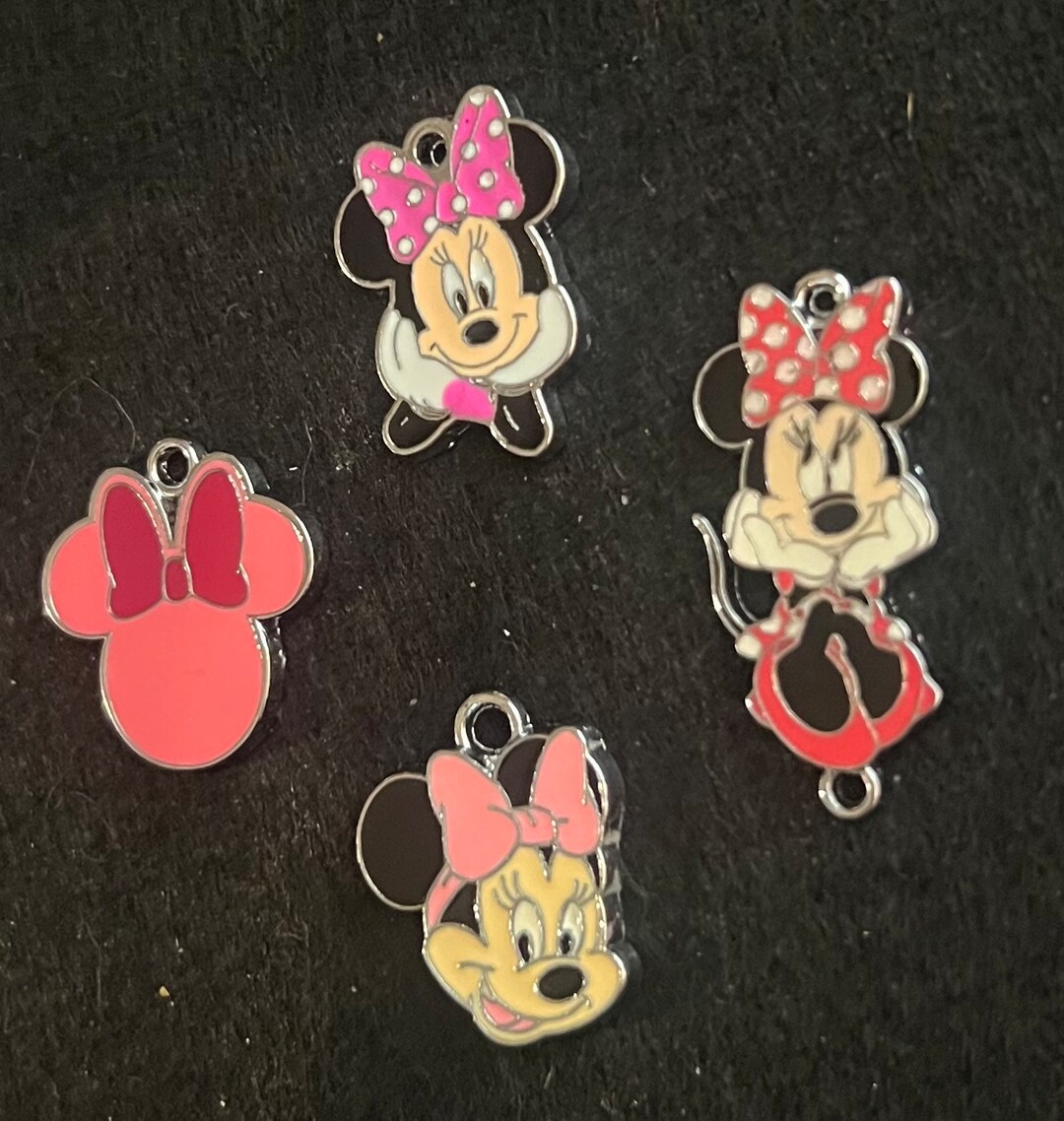 Minnie Mouse Charms - Etsy