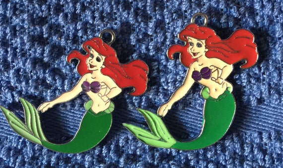 Little Mermaid Charms | Etsy