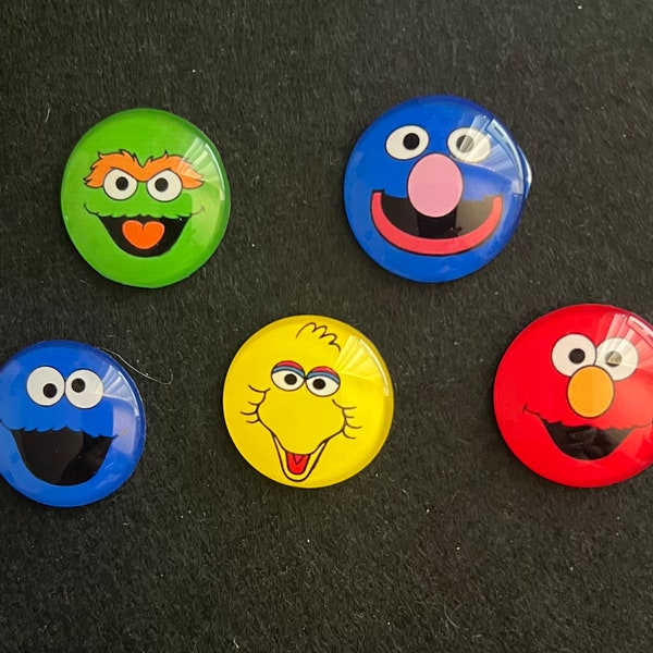 Sesame Street Pins - Etsy