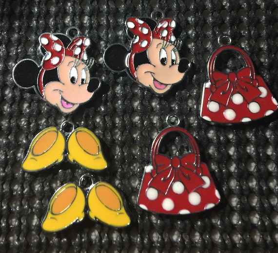 Minnie Mouse Charm Set | Etsy