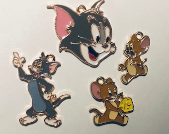 Cartoon Character Charms - Etsy