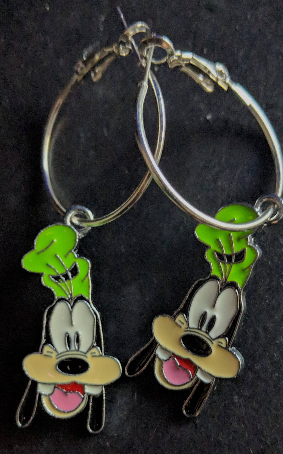 Goofy Hoop Earrings - Etsy