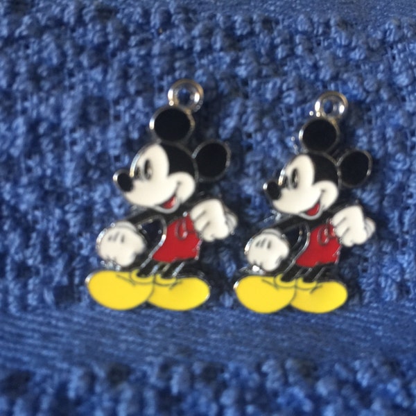 Mickey Mouse Charms - Etsy