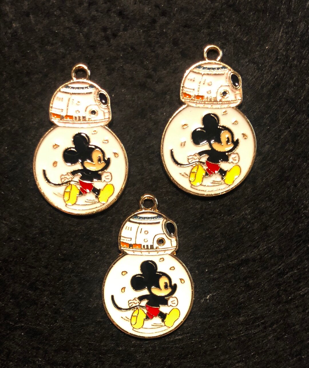 Mickey Mouse Charms - Etsy