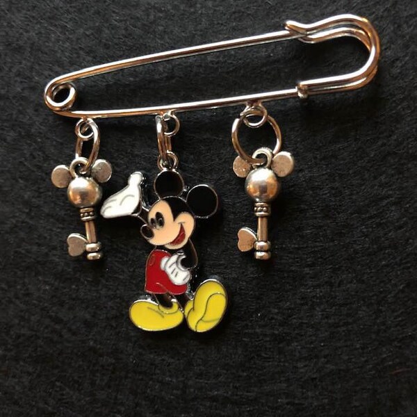 Mickey Mouse Pin - Etsy