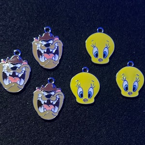 Cartoon Charms - Etsy