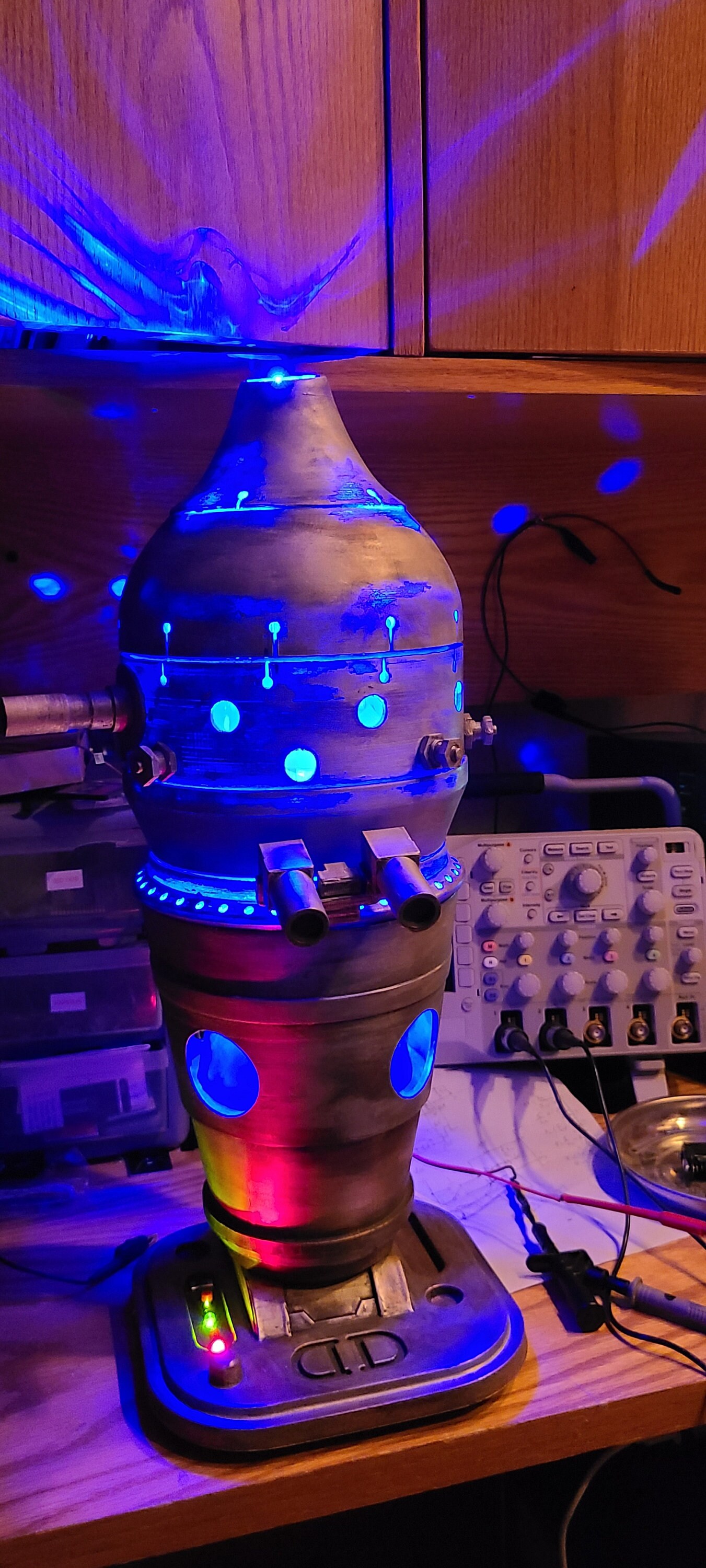Mandalorian IG-11 Head Desktop Lamp - Etsy