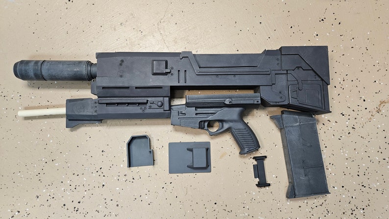 Terminator T-800 Phased Plasma Rifle 40W Range Resin Kit NICE - Etsy