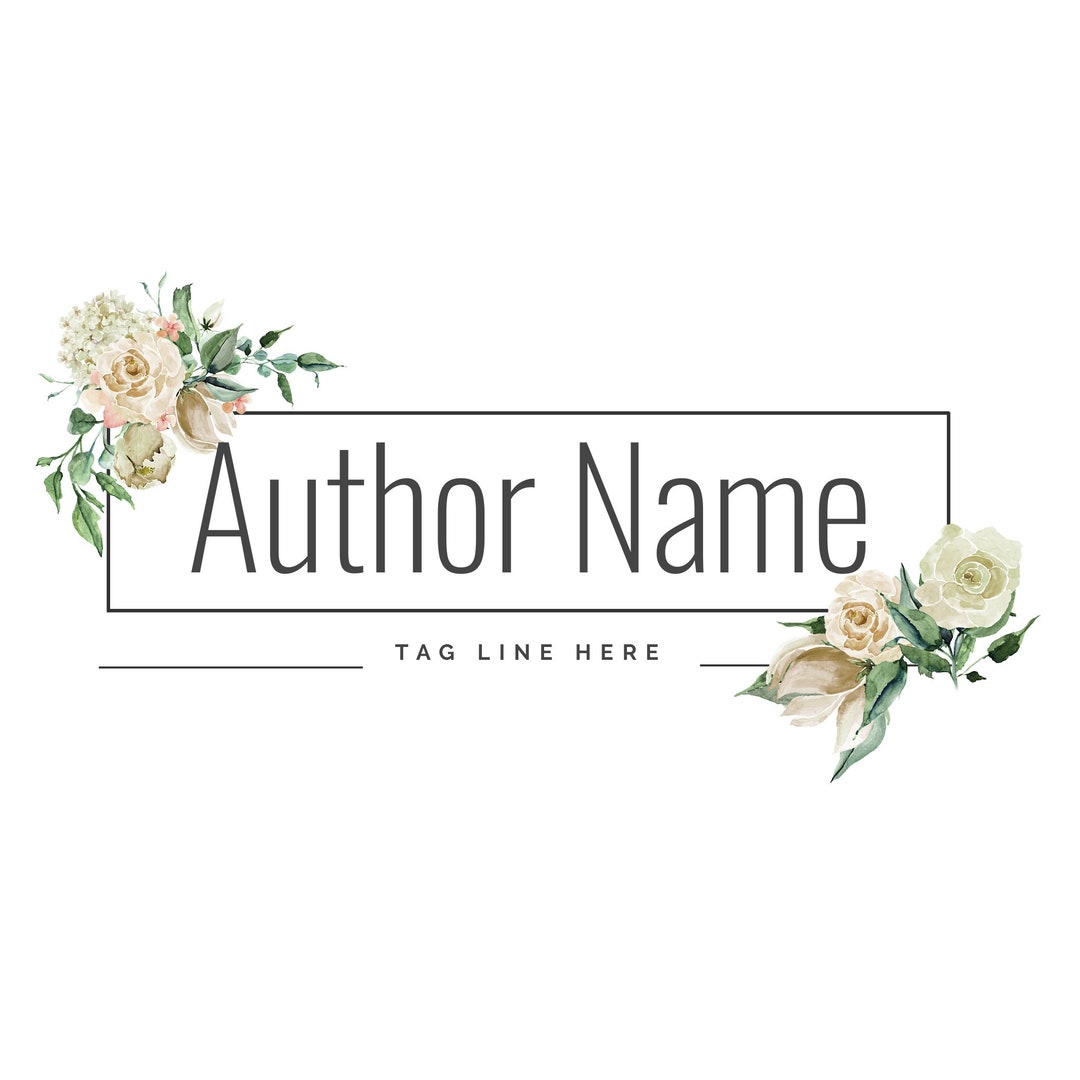 Premade Logo Design- Author Logo - Writer Logo - Blog Logo - Pen Logo ...