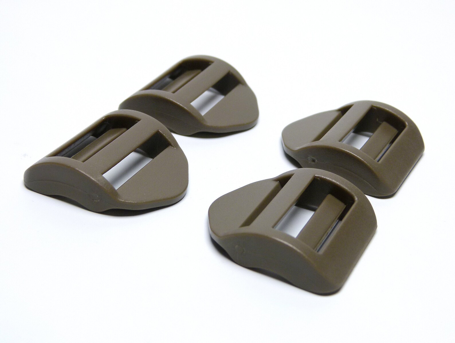 25mm Tactical Army Green Ladder Lock Webbing Strapping Adjuster Tension ...