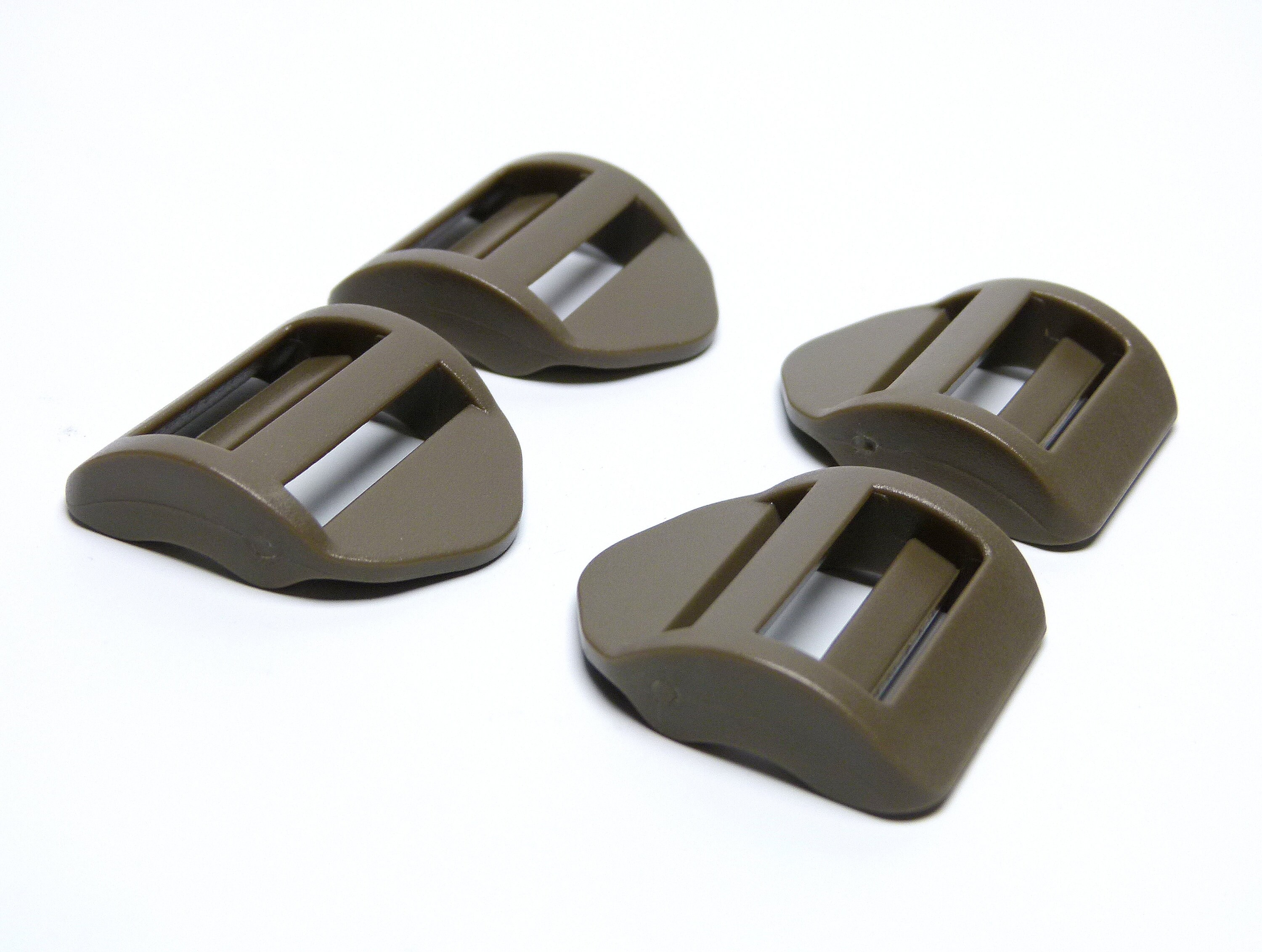 25mm Tactical Army Green Ladder Lock Webbing Strapping Adjuster Tension ...