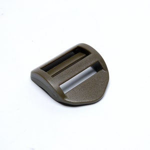 25mm Tactical Army Green Ladder Lock Webbing Strapping Adjuster Tension ...