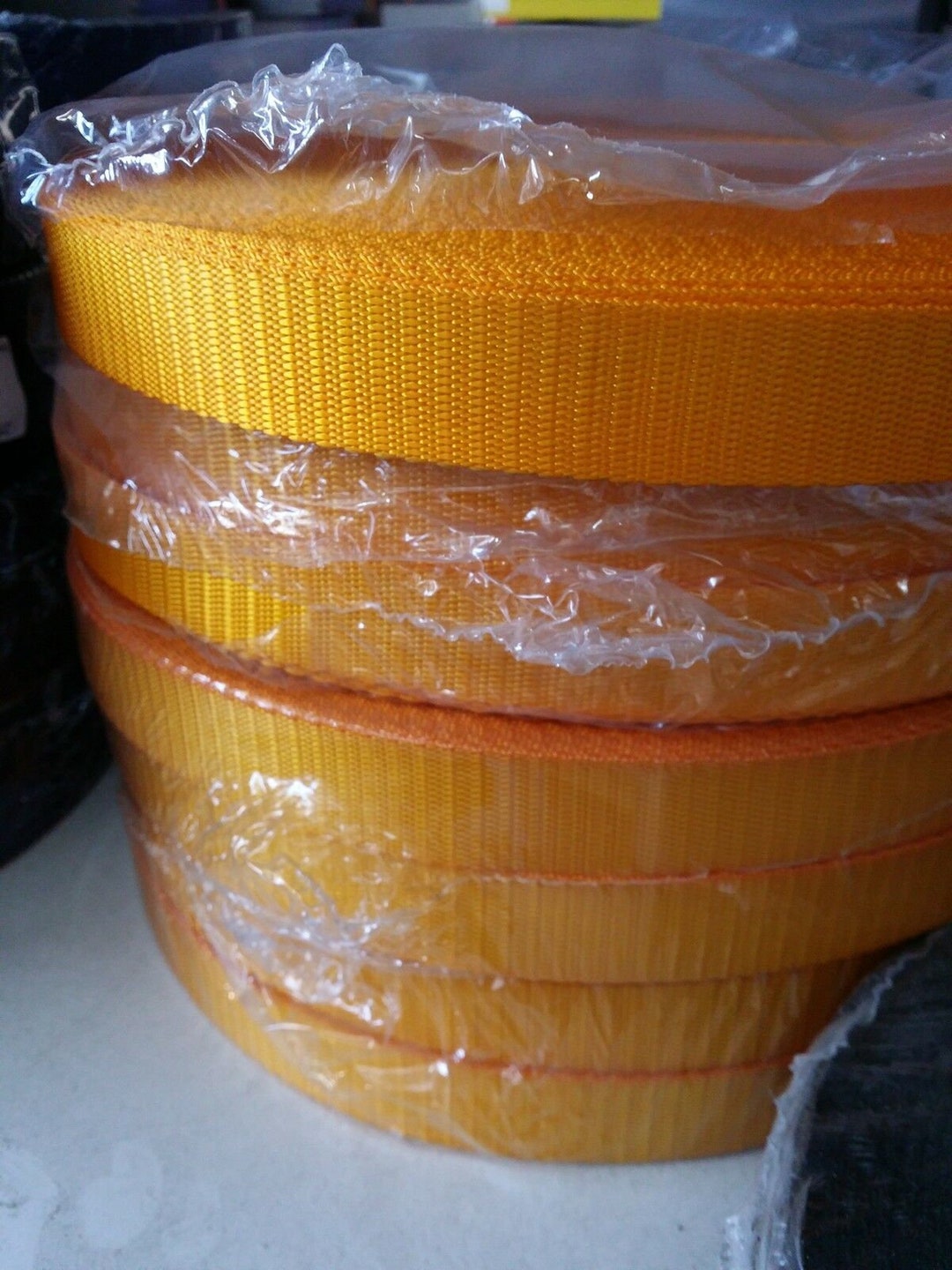 Gold 25mm HPW Terylene Webbing - High Quality Webbing Strap Belt ...