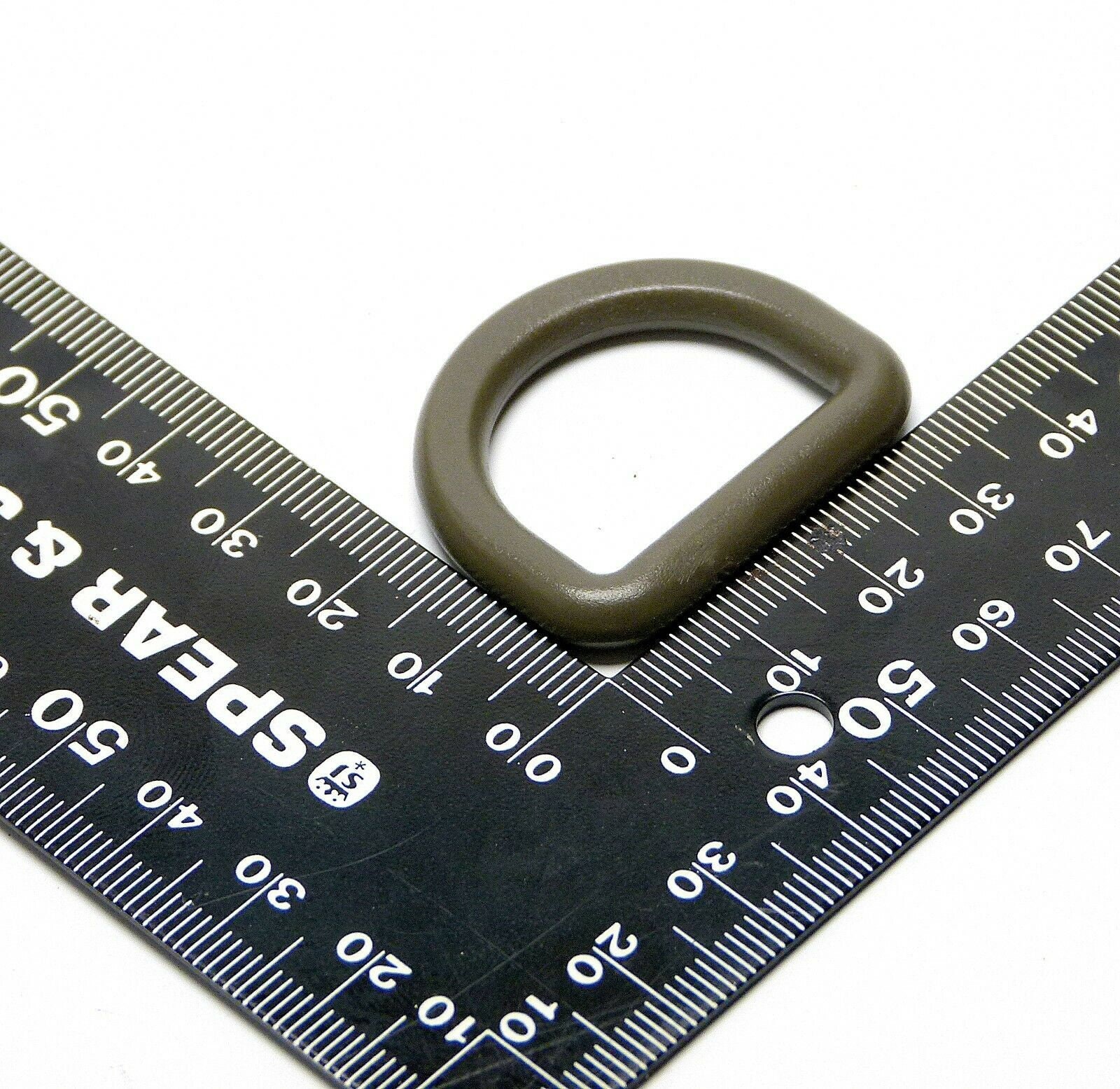 25mm Plastic D Ring D-ring Webbing Strapping Ring Standard Size. OD ...