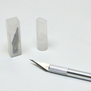 Exacto Knife Style . X-acto Scalpel Hobby Craft Knife Silver - Etsy ...