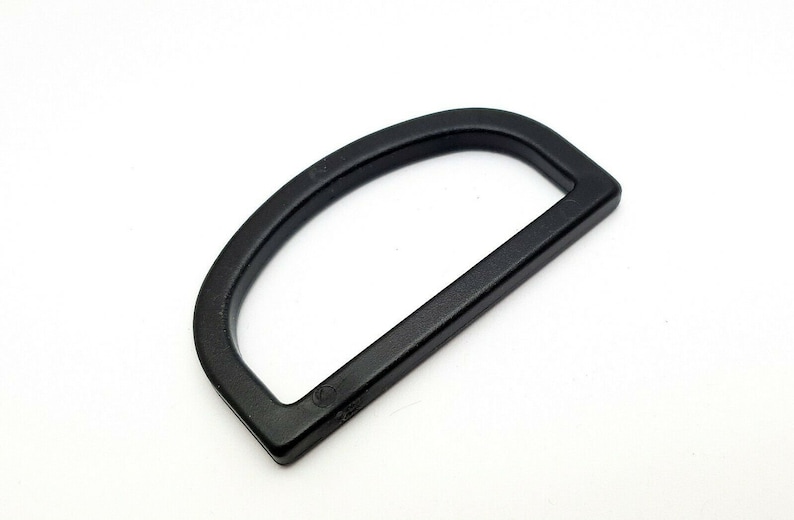 50mm Plastic D Ring D Rings Webbing Strapping Ring. Black D Rings - Etsy