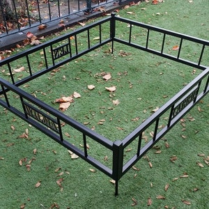 Grave Surround, Memorial Fence, Bespoke Memorial Fence, Handmade to ...