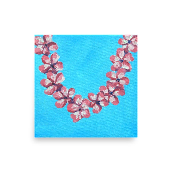 Hawaiian Leis Wall Art - Etsy
