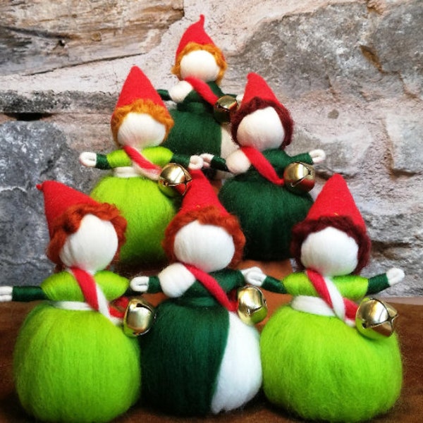 Needle Felted Elf - Etsy
