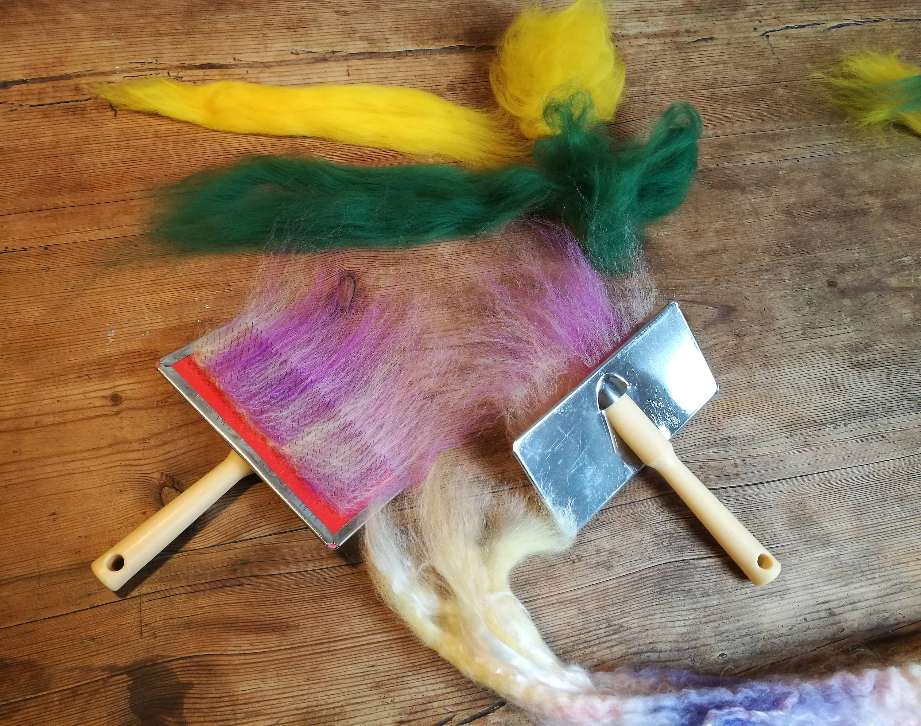 Hand Carders Hand Carder Wool Comb Carding Combs Fleece Carder Handheld ...