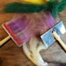 Hand Carders Hand Carder Wool Comb Carding Combs Fleece Carder Handheld ...