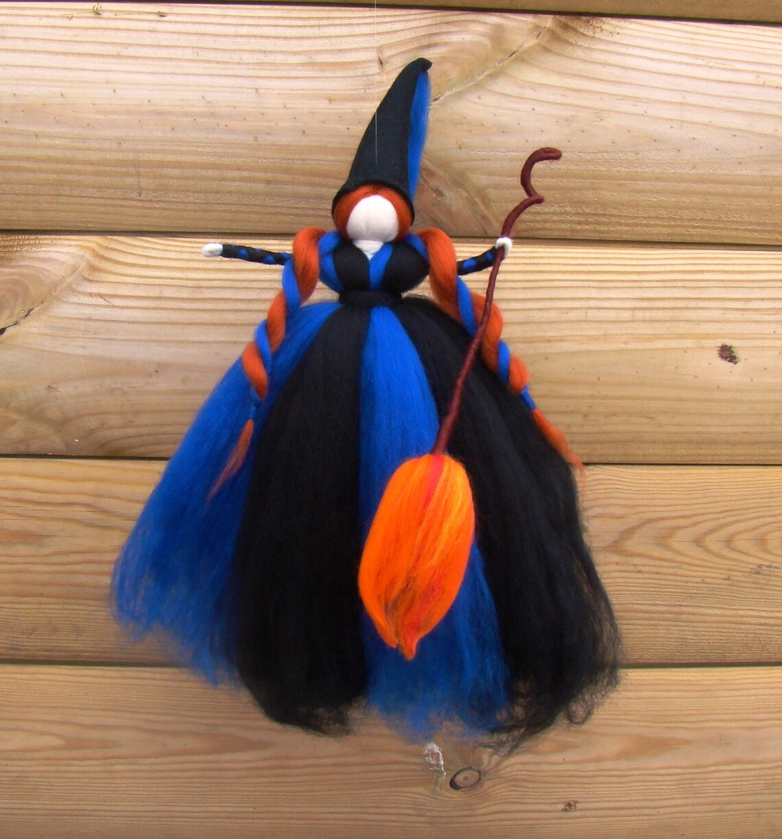 Wool Toys Witch Doll Fall Witch Doll Felted Witch Halloween - Etsy UK
